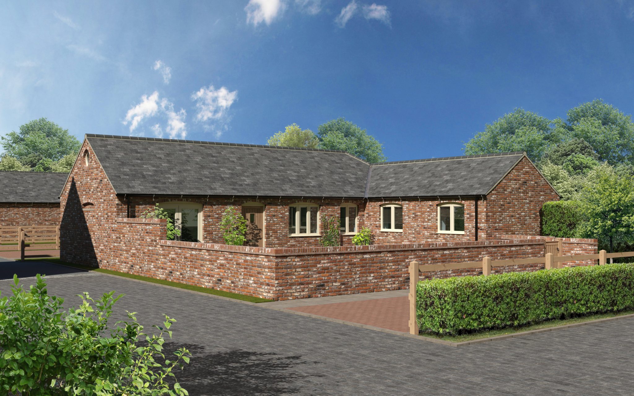 Hall Farm Barns - Shingler Homes